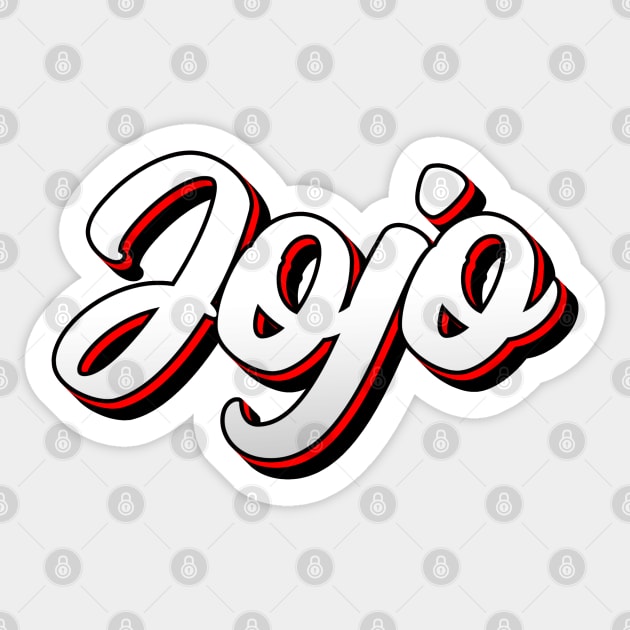 Jojo name - cool 70s retro font - Jojo Name Cool 70s Retro Font ...